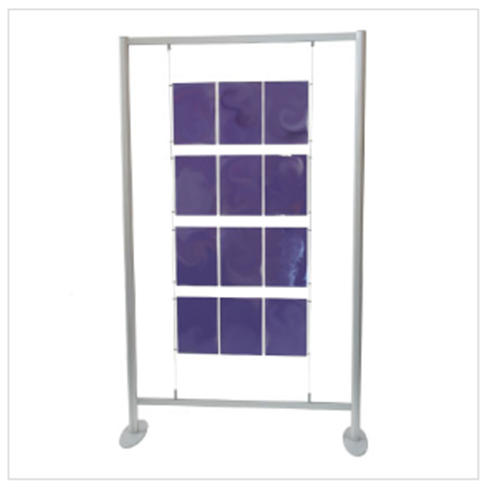 4x A4 Triple Pocket Freestanding Frame Kit - Signs Display Shop