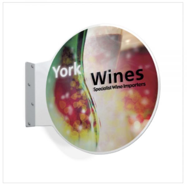Budget Projection Sign (Circular) - Signs Display Shop