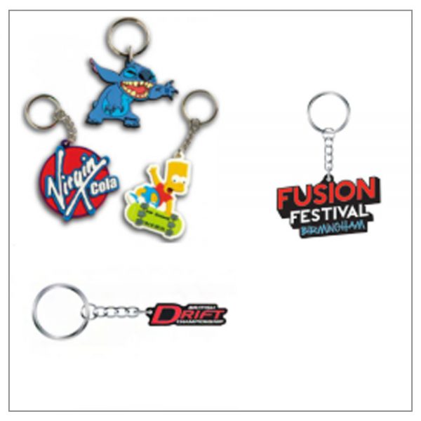 Flexible PVC Keyrings - Signs Display Shop