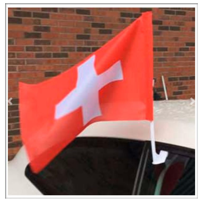 Fabric Car Window Flags - Signs Display Shop