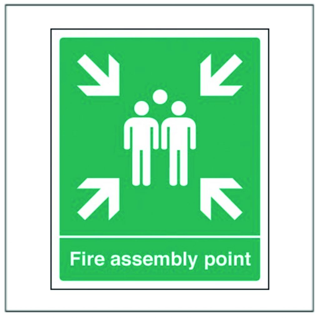 Standard Rigid / Adhesive Signs (Fire Assembly Point) - Signs Display Shop