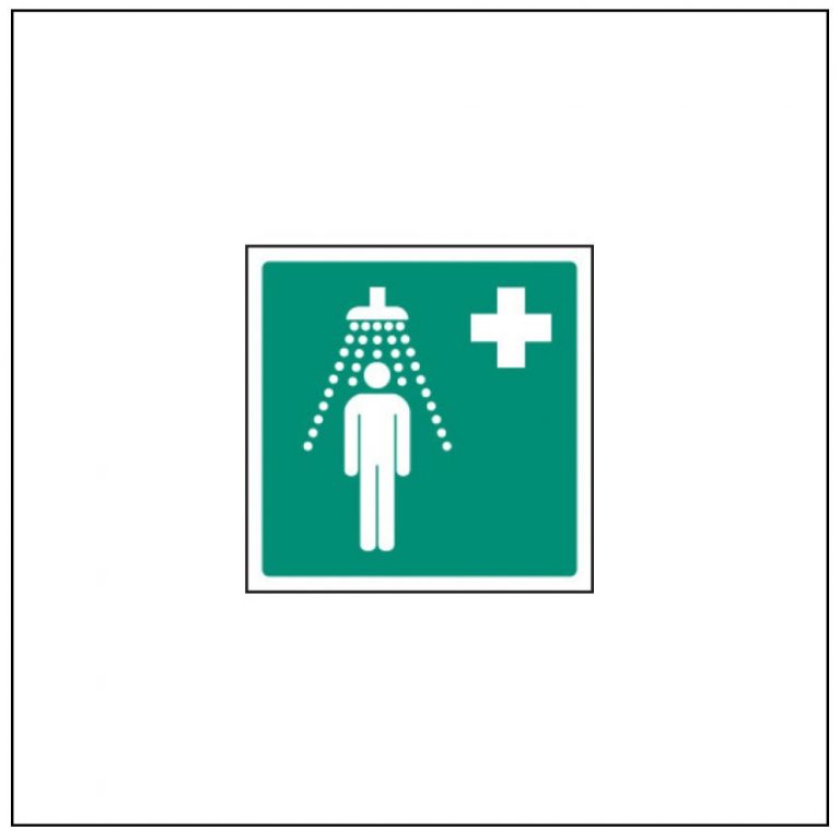 Standard Rigid / Adhesive Signs (Shower Symbol Square+) - Signs Display ...