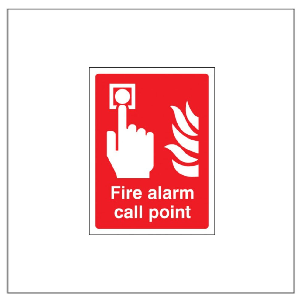 Standard Rigid / Adhesive Sign (Fire Alarm - Call Point) - Signs ...