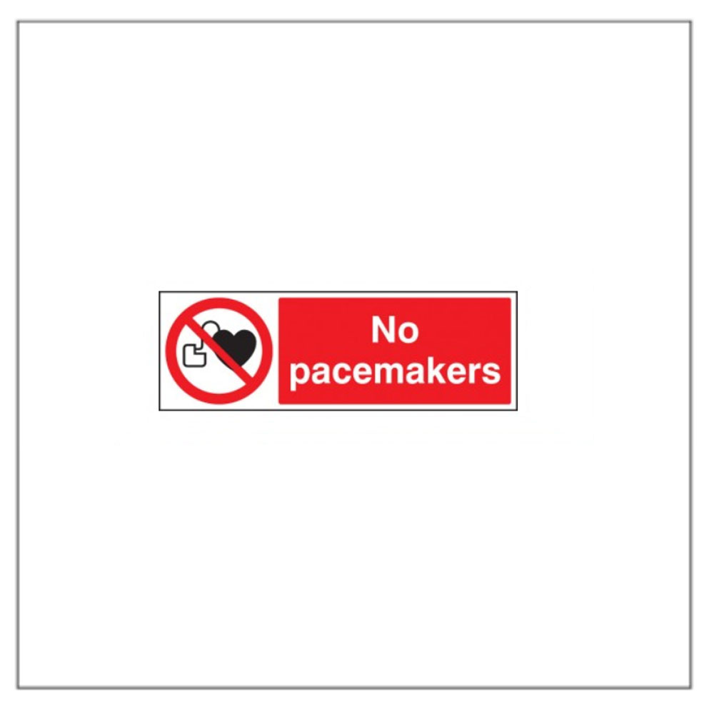 Standard Rigid / Adhesive Signs (No Pacemakers) - Signs Display Shop