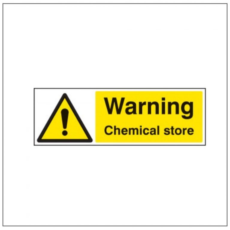 Standard Rigid / Adhesive Signs (Chemical Store) - Signs Display Shop