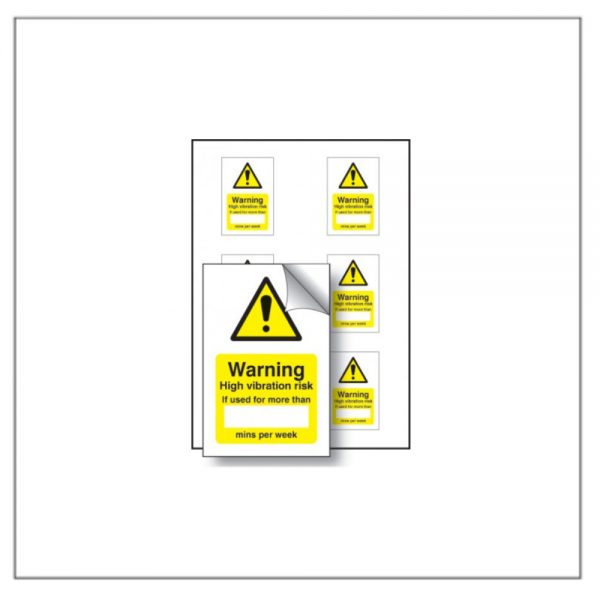 Vibration Warning Labels Archives - Signs Display Shop