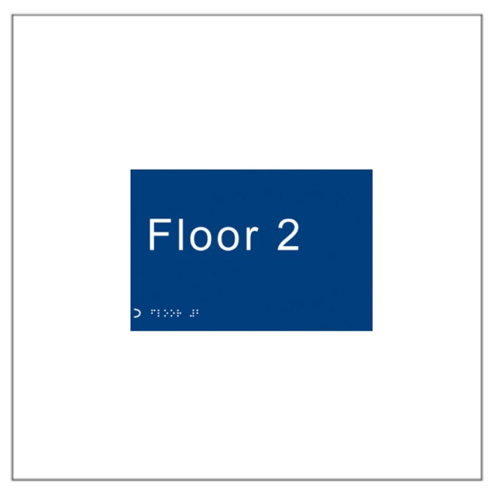DDA Braille And Tactile Signage (Floor 3) - Signs Display Shop
