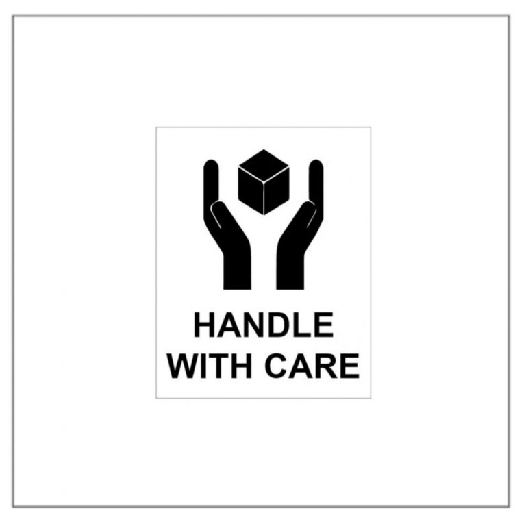 Handle With Care Labels - Signs Display Shop