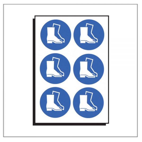 Batch Of PPE Label Stickers (Boots Symbol) - Signs Display Shop