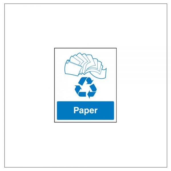 Recycle Sign (Paper Waste) - Signs Display Shop