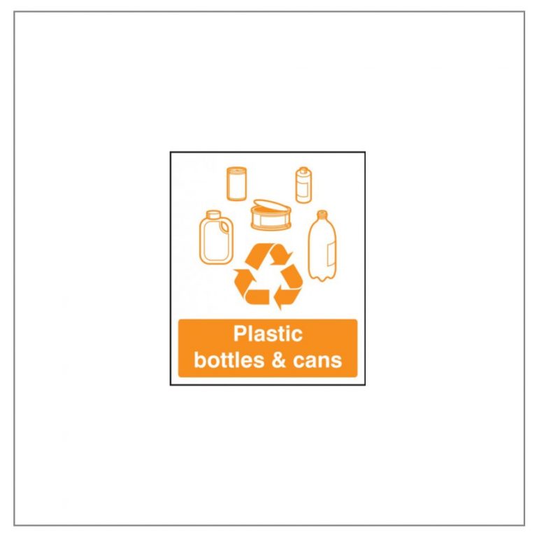 Recycle Sign (Plastic Bottles) - Signs Display Shop