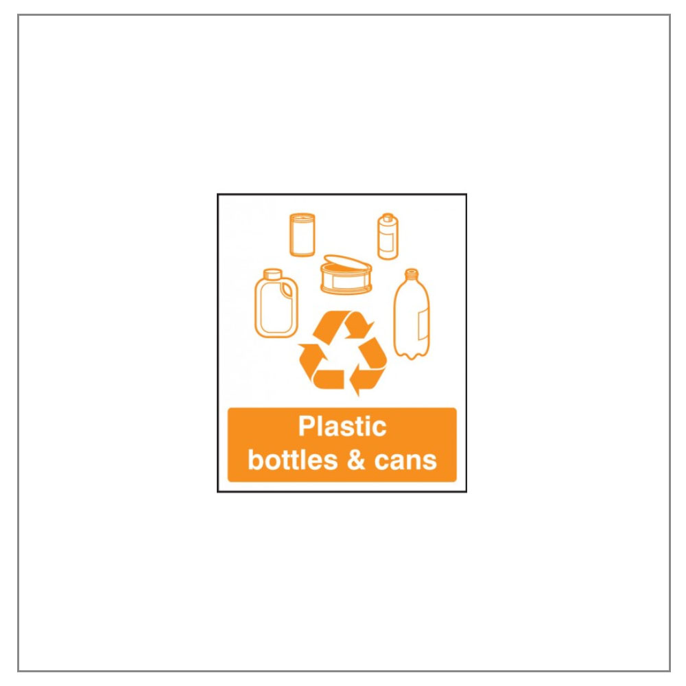 Recycle Sign (Plastic Bottles) - Signs Display Shop