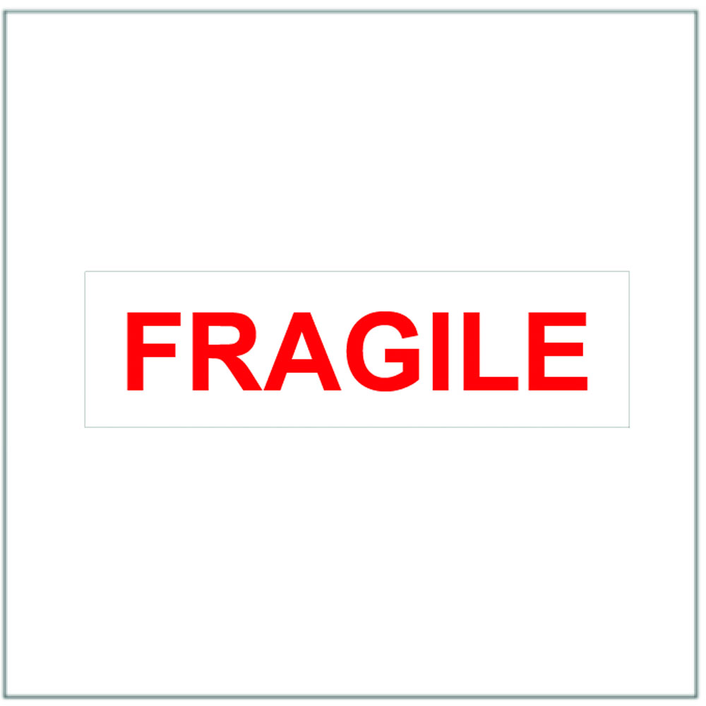 Fragile Packaging Label - Signs Display Shop