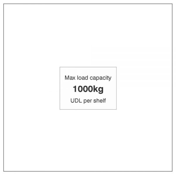 Max Load Capacity Racking Sign (1000kg) - Signs Display Shop