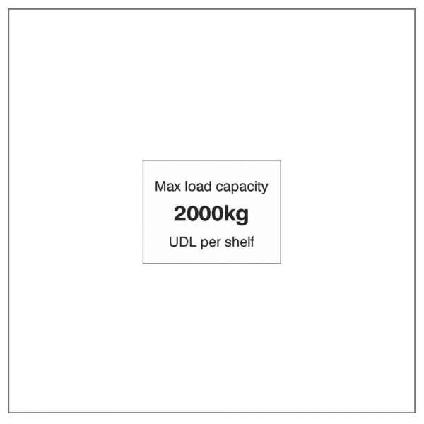 Max Load Capacity Racking Sign (2000kg) - Signs Display Shop
