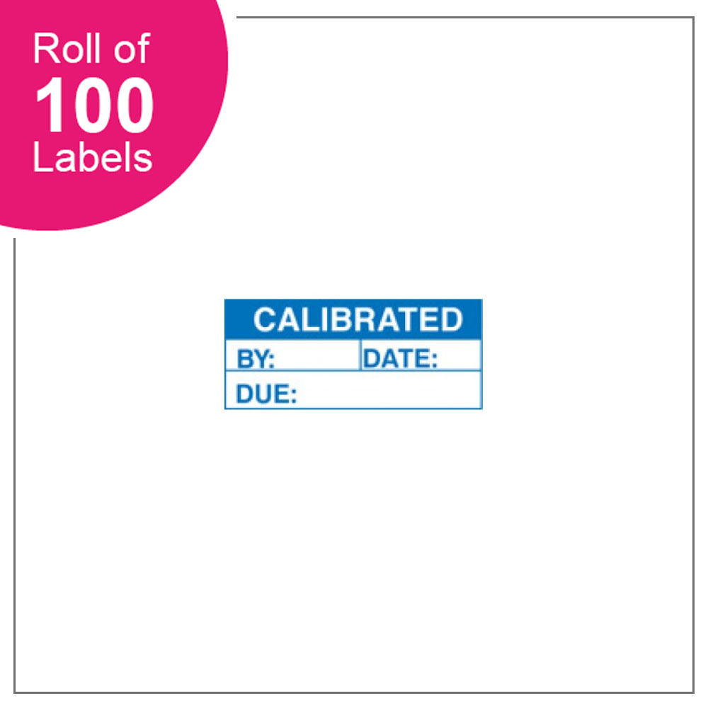 QC Labels - Calibrated - Signs Display Shop