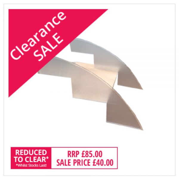 Retail Acrylic Till Wrap Z (Surplus Stock) - Signs Display Shop