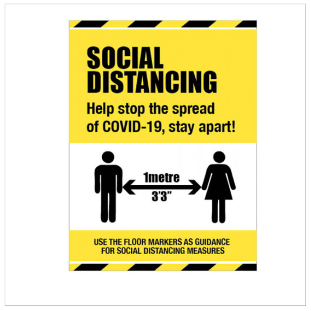 Social 'Stop The Spread' - Signs Display Shop