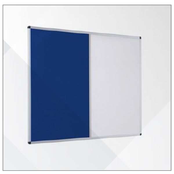 Combination Felt & Drywipe Indoor Noticeboard - Signs Display Shop